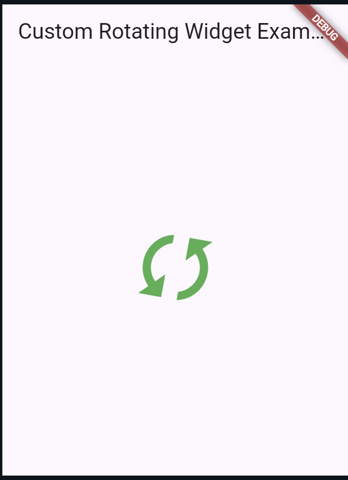 How to Rotate a Widget in Flutter? - AppOverride