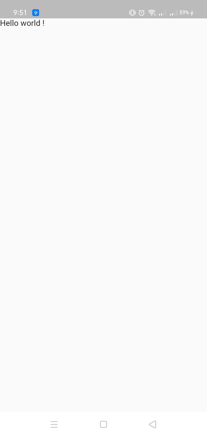 How To Fix Text Showing Above The Appbar In Flutter App Appoverride