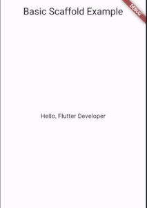 How to Use the Scaffold Widget in Flutter? - AppOverride